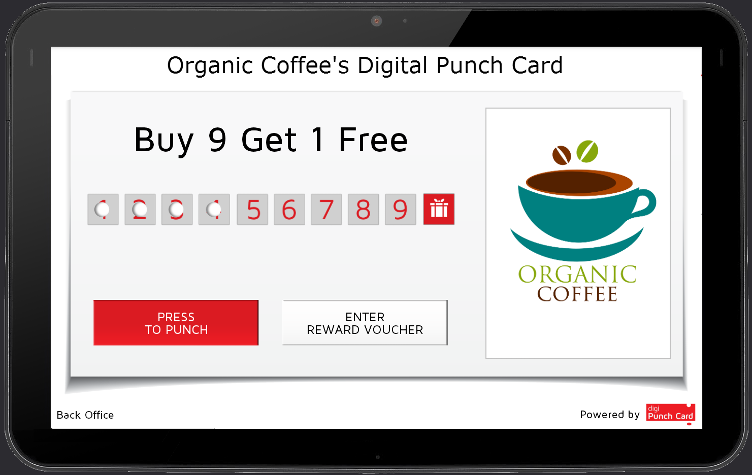 digiPunchCard - digital punch card for retailers